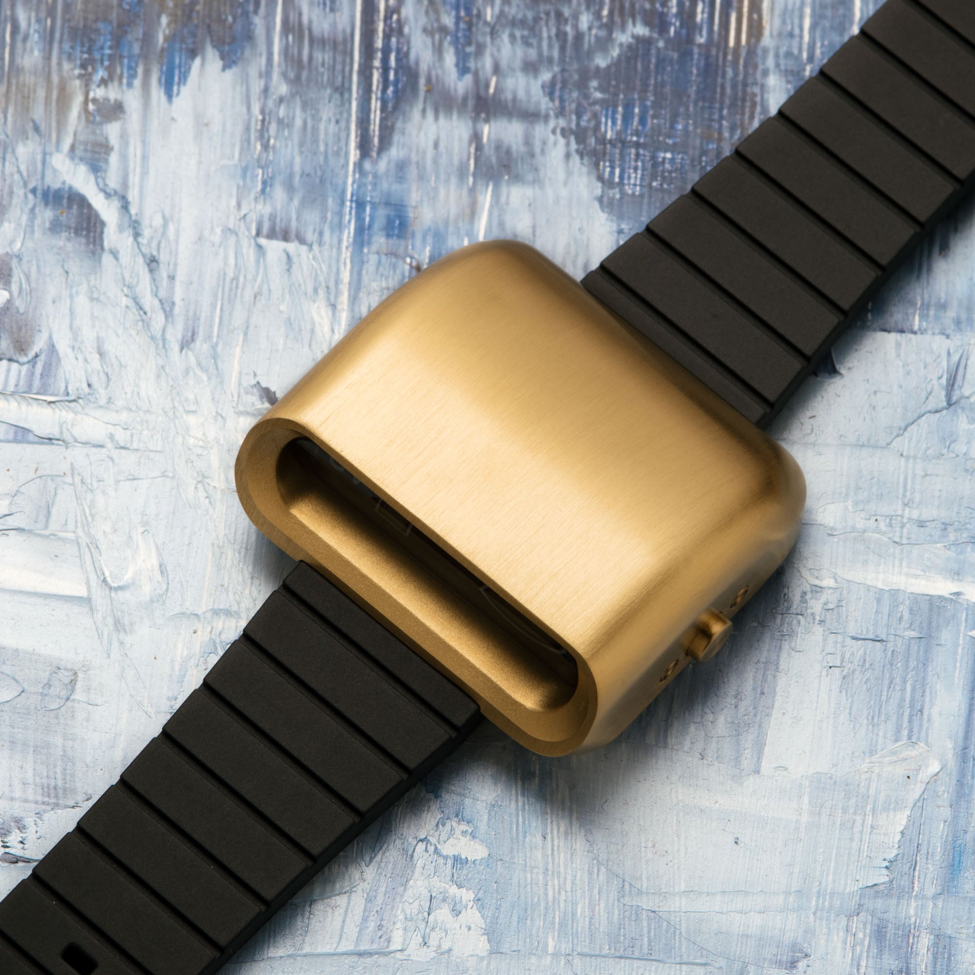 California Watch Co. PCH Driver Jump Hour Gold Black | Californiawatch.com
