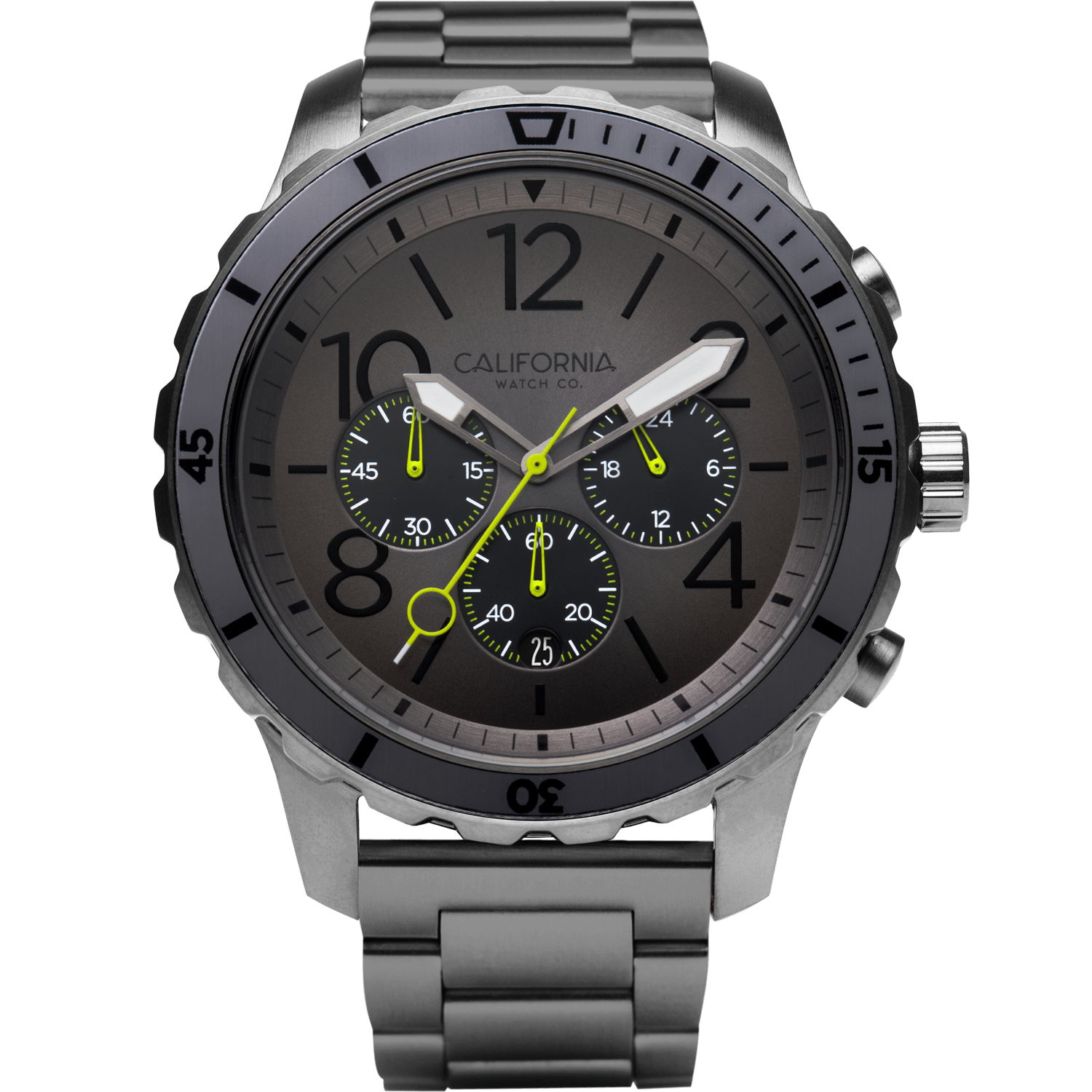 Mavericks Chrono SS All Gunmetal | California Watch Co ...