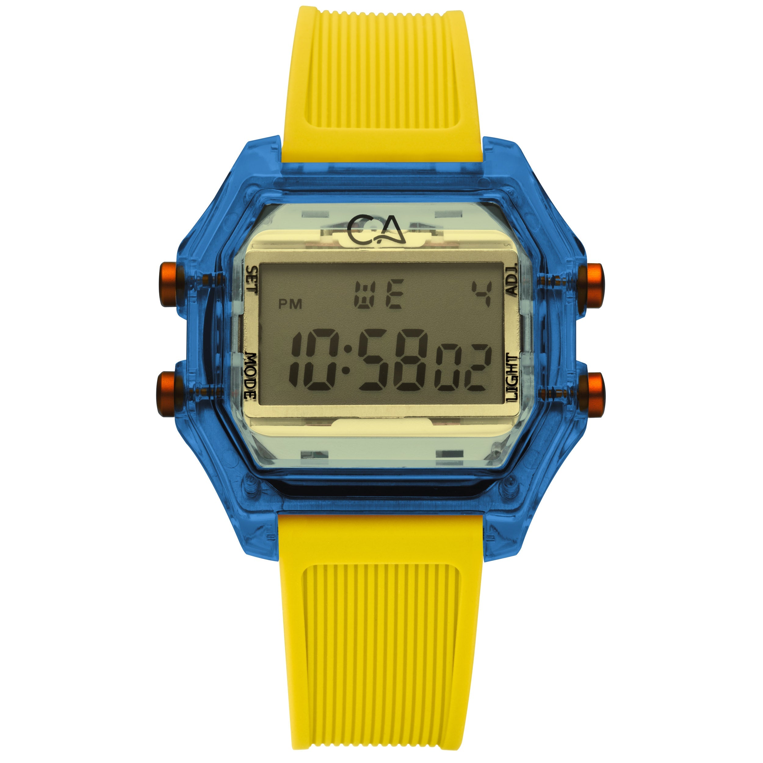 California Watch Co. Venice Beach Digital Blue Yellow | CaliforniaWatch ...
